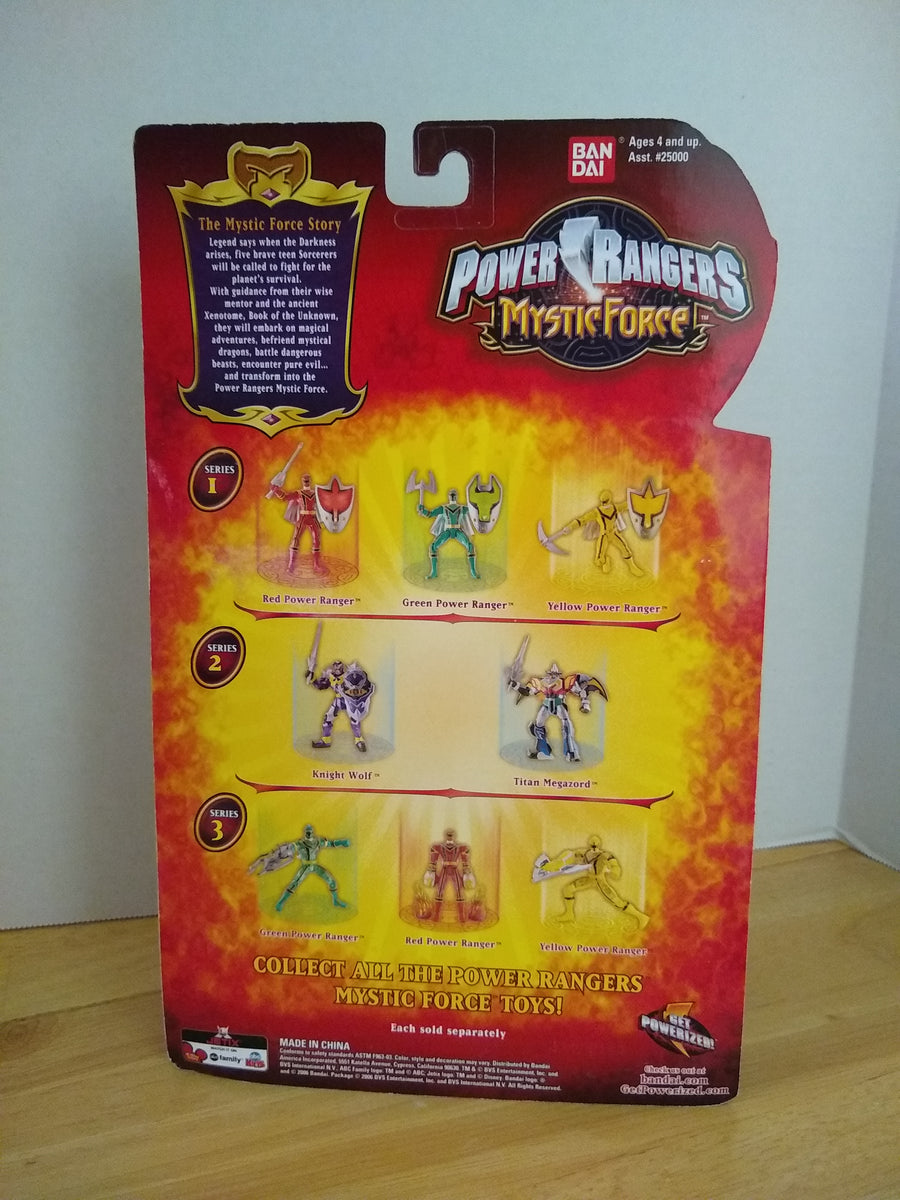 Red Crystal Action Power Ranger, Mystic Force – Action Figure Portal