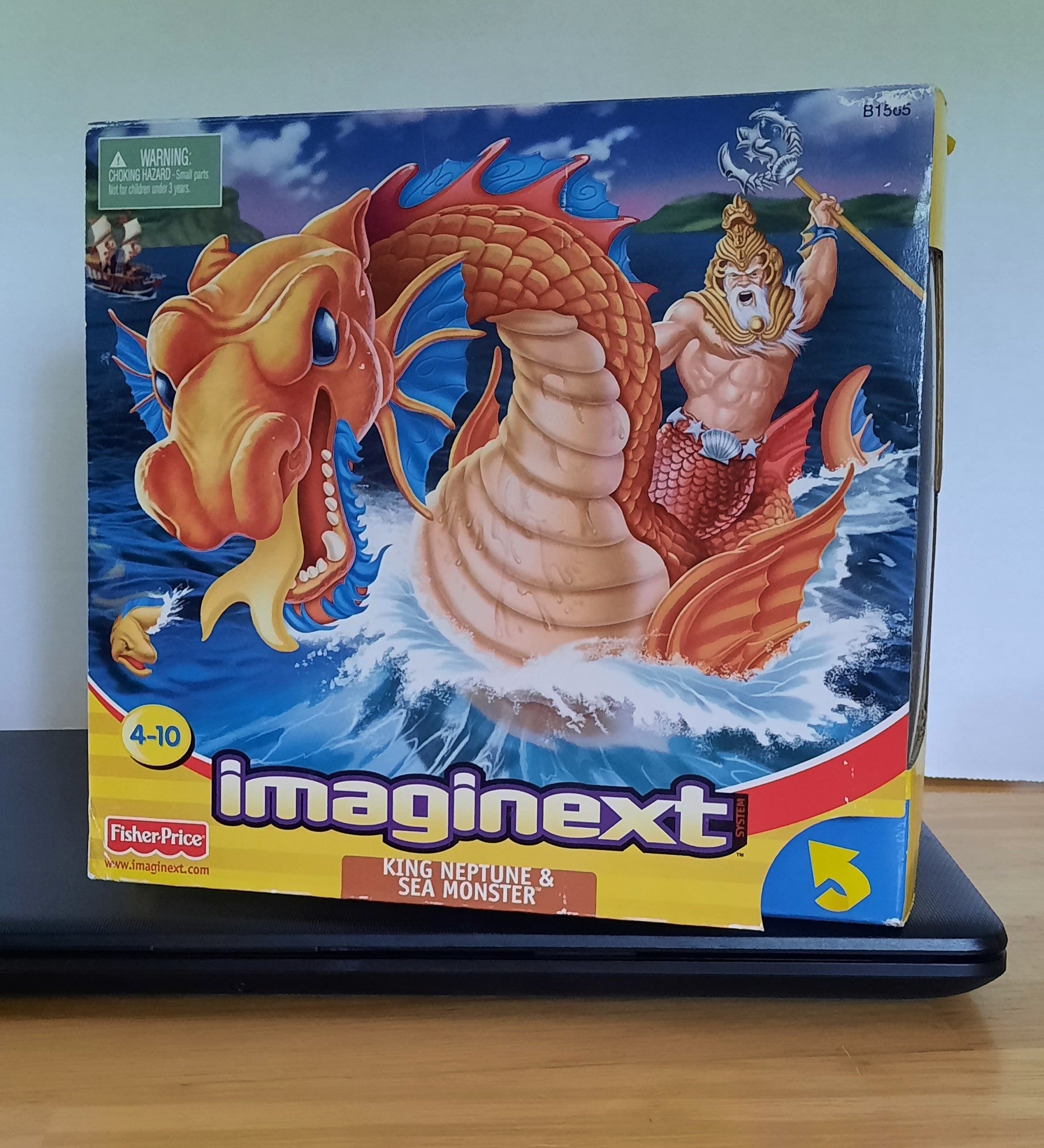 King Neptune and Sea Monster Imaginext Fisher Price – Action Figure Portal